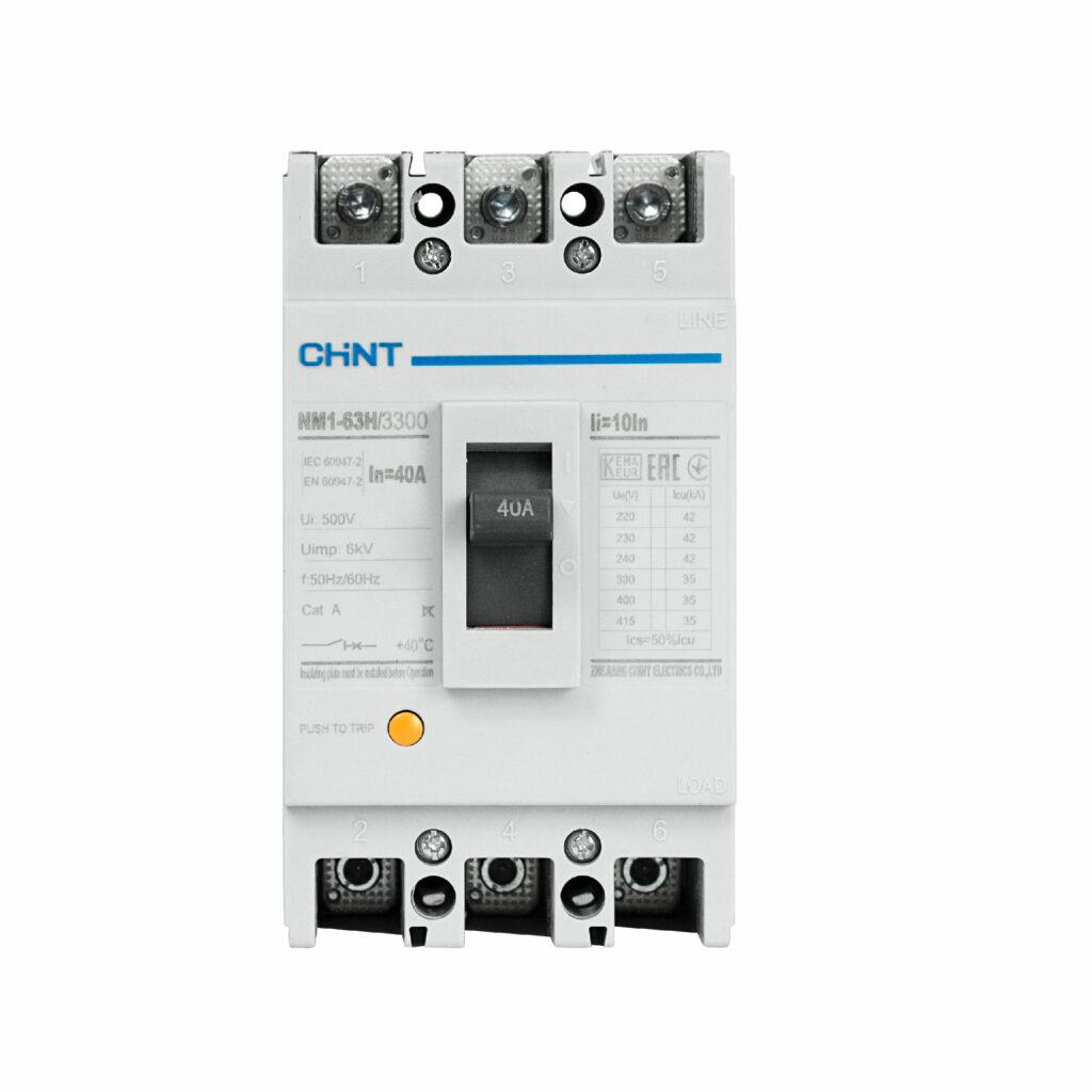 LLAVE DE FUERZA 2P, NM1-125H, 100A, FIJO 50KA/415V – Uyusa Tools